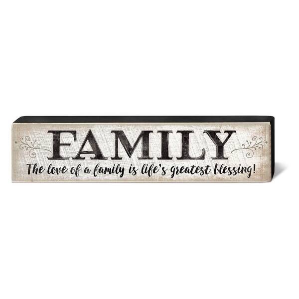 Rustic Wisdom 12" x 2.5" - Family - Bed Bath & Beyond - 32925328